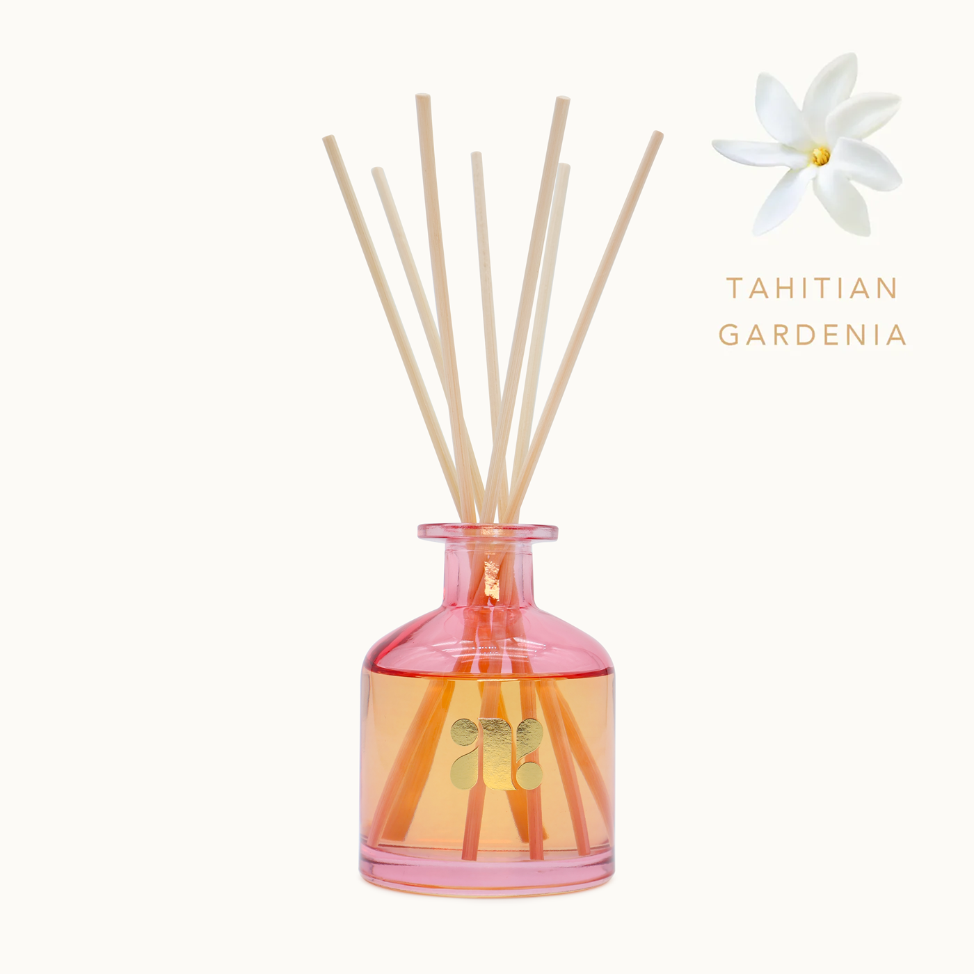 Reed Diffuser 180ml Tahitian Gardenia (Pink)